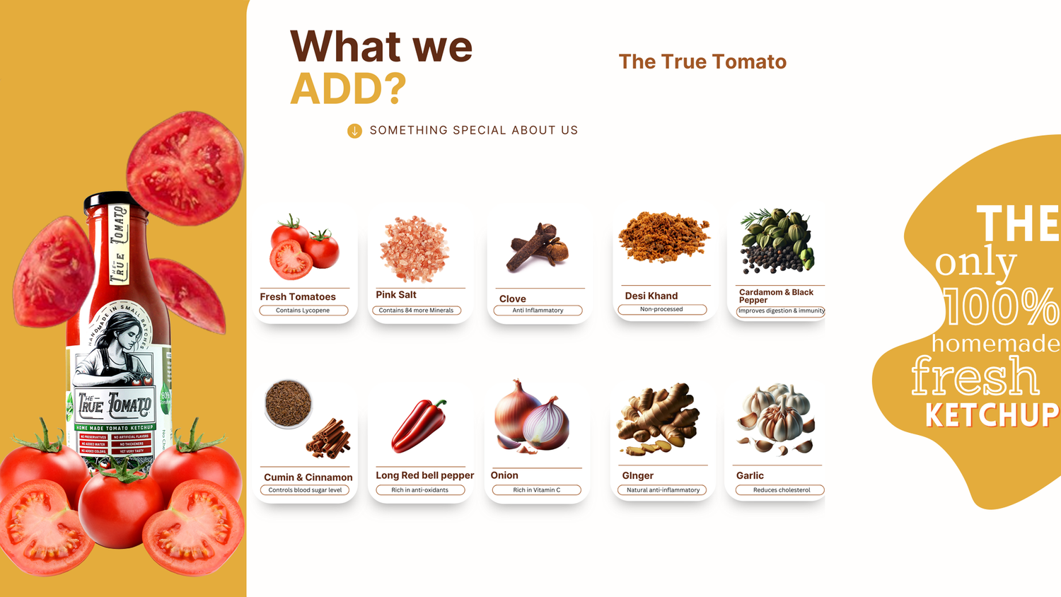 Buy Pure Tomato Ketchup from TheTrueTomato – The True Tomato
