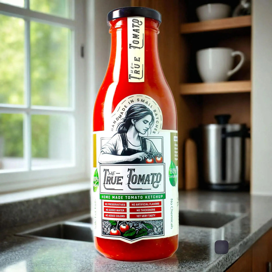Pure Tomato Ketchup to Ketchup with No Sugar – The True Tomato